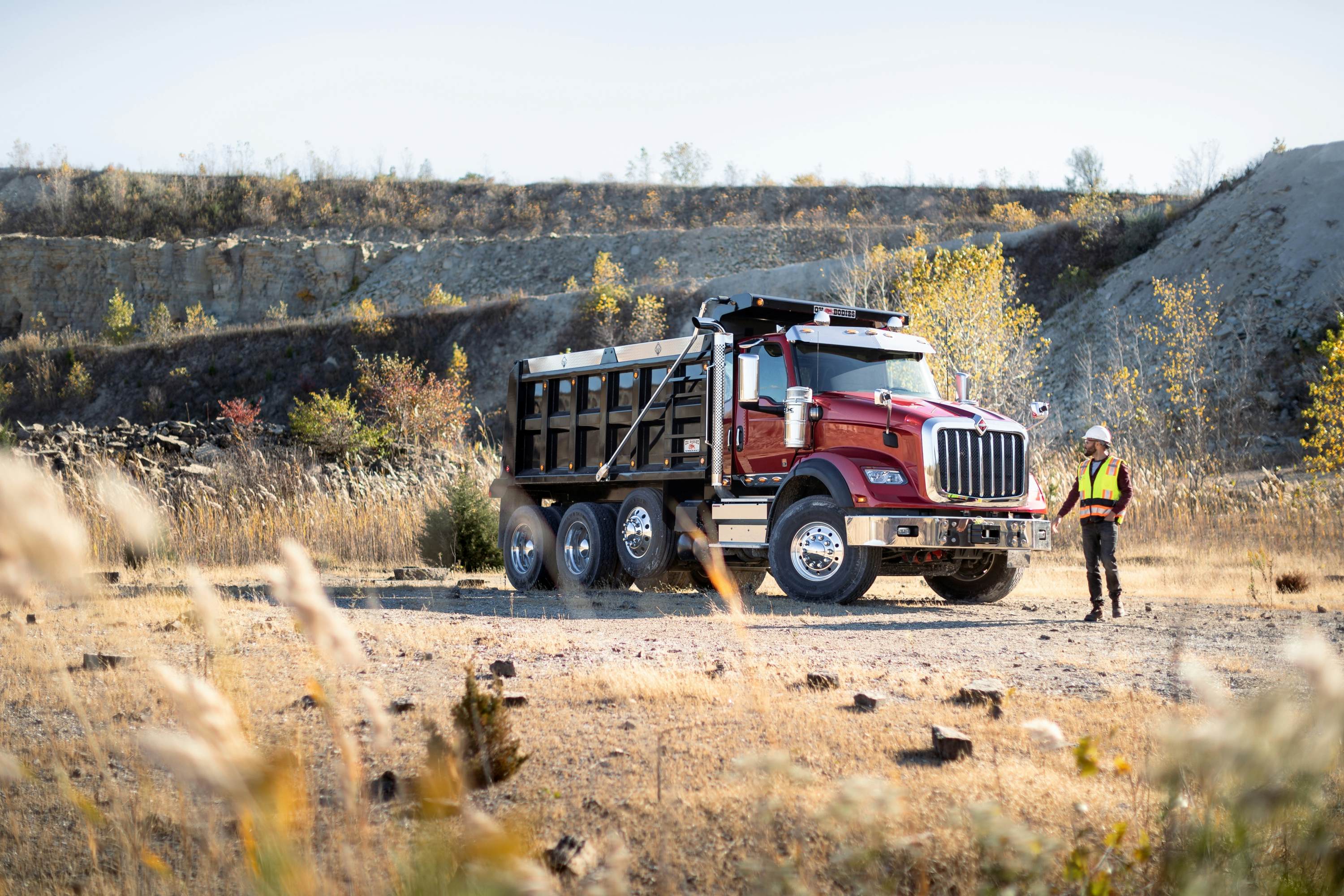 Old International Dump Trucks 2014 International WorkStar 7500 Dump